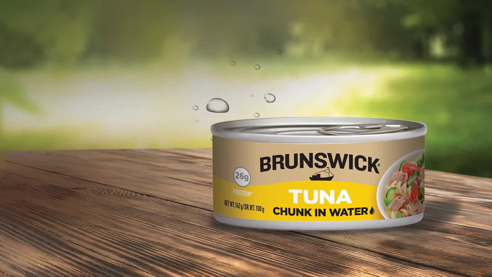 Brunswick Chunk Tuna in Water – 142g - Brunswick® Seafood